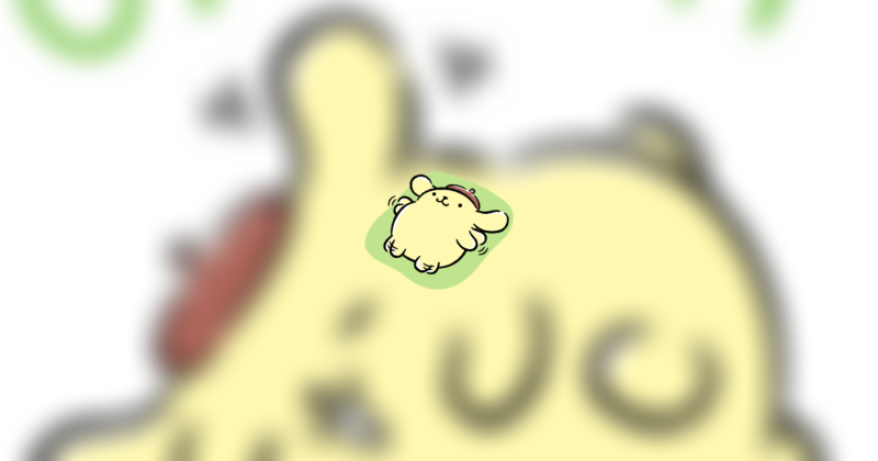 Sticker Maker - Smiles! Pompompurin in Motion