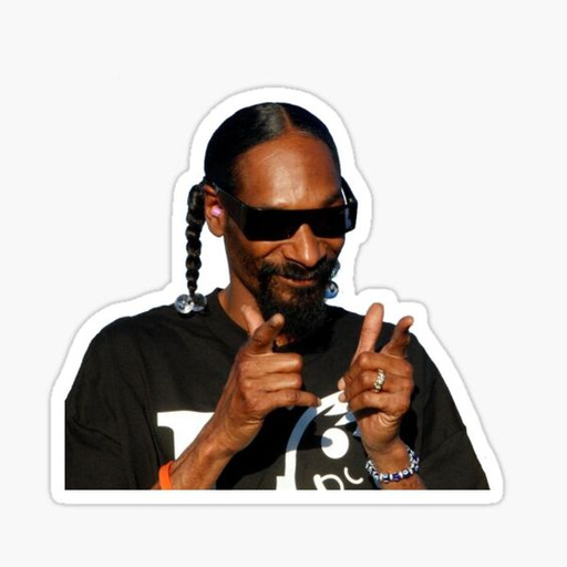 Sticker Maker - Snoop Dog