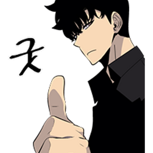 Sticker Maker - Solo Leveling