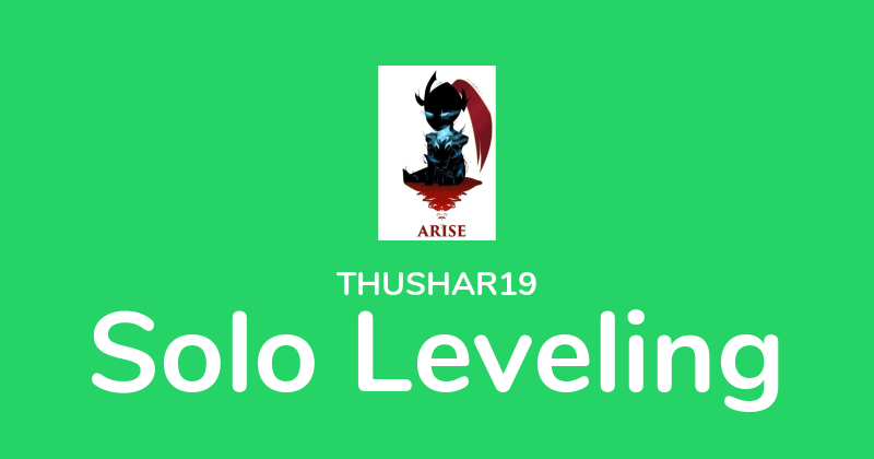 Sticker Maker - Solo Leveling