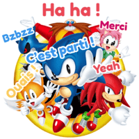 Sticker Maker Sonic