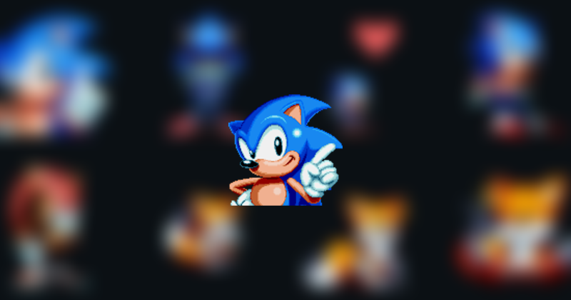 Sticker Maker - Sonic Mania