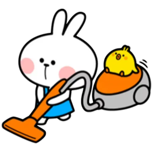 Sticker Maker - Spoiled Rabbit 2