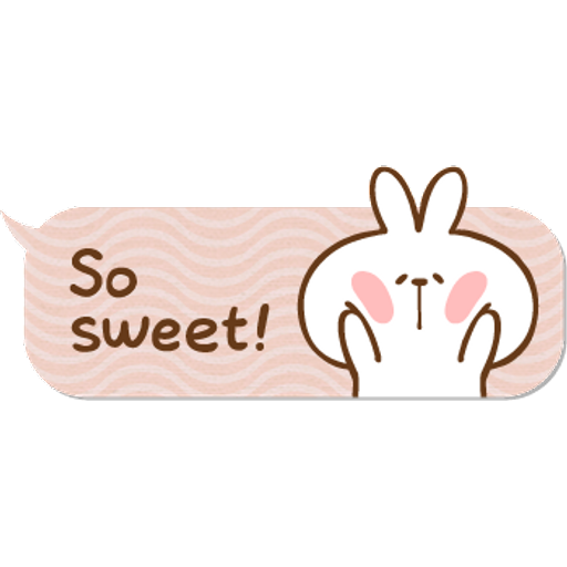 Sticker Maker - Spoiled Rabbit Balloon Basic Set B