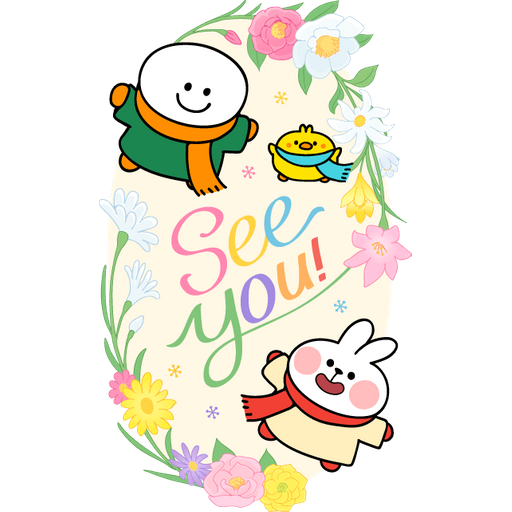 Sticker Maker - Spoiled Rabbit Big Sticker Winter