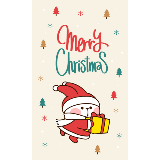Sticker Maker - Spoiled Rabbit Big Sticker Winter