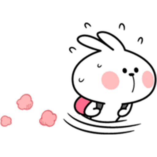 Sticker Maker - Spoiled Rabbit "Date"