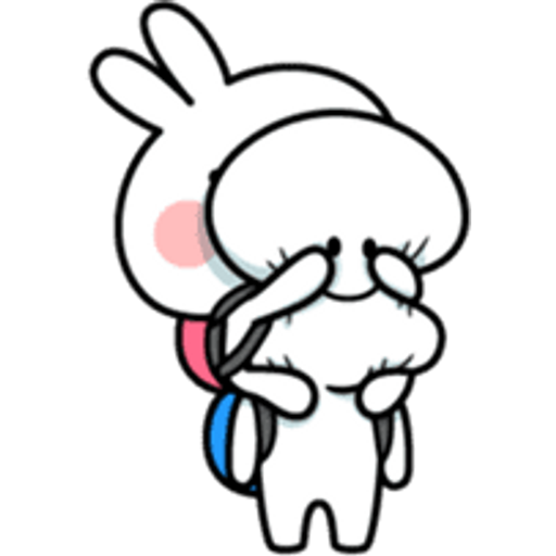 Sticker Maker - Spoiled Rabbit "Date"