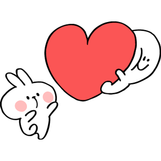 Sticker Maker - Spoiled Rabbit Heart