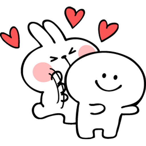 Sticker Maker - Spoiled Rabbit Heart
