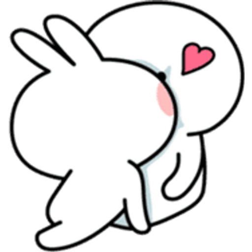 Sticker Maker - Spoiled Rabbit "Love"
