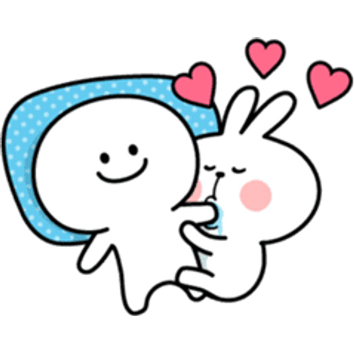 Sticker Maker - Spoiled Rabbit "Love"