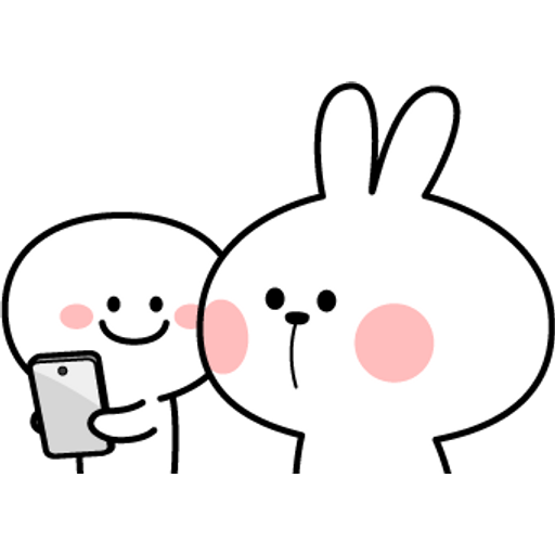 Sticker Maker - Spoiled Rabbit [Smile Person]