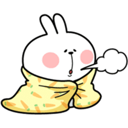 Sticker Maker - Spoiled Rabbit "Winter"