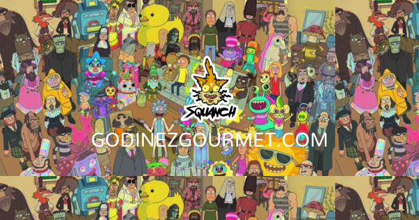 Sticker Maker - Squanchy (Rick y Morty)