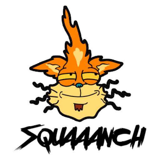 Sticker Maker - Squanchy (Rick y Morty)