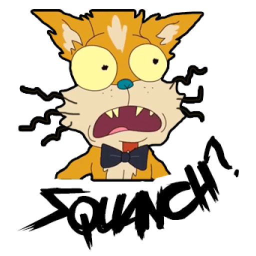Sticker Maker - Squanchy (Rick y Morty)