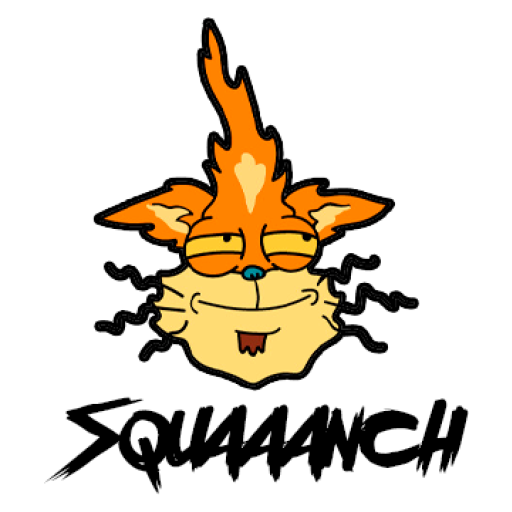 Sticker Maker - Squanchy (Rick y Morty)