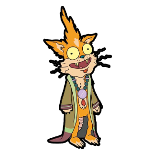 Sticker Maker - Squanchy (Rick y Morty)