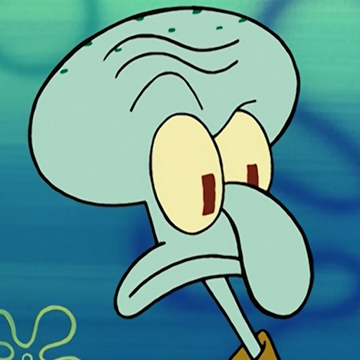 Sticker Maker - Squidward Tentacles Sticker Pack #1