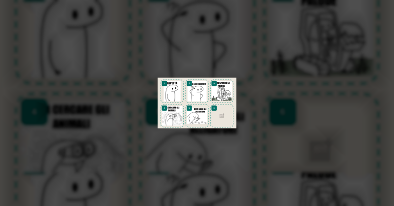 Sticker Maker - Sta ruspando la palude