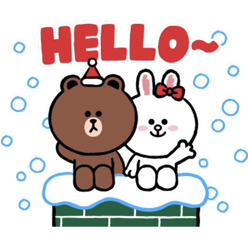 Sticker Maker - Starbucks × LINE FRIENDS Holiday Sticker