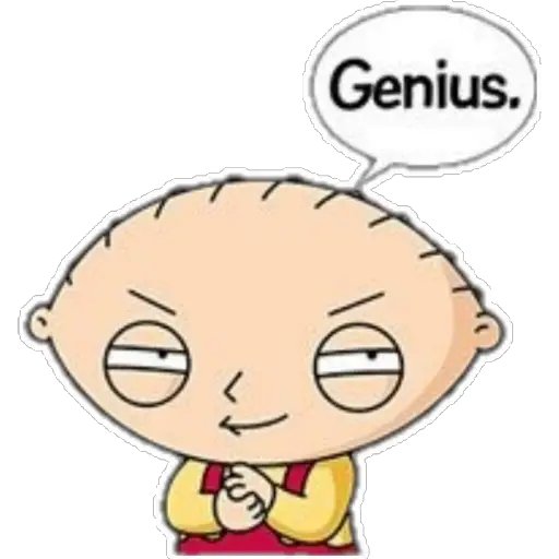 Sticker Maker - Stewie Griffin