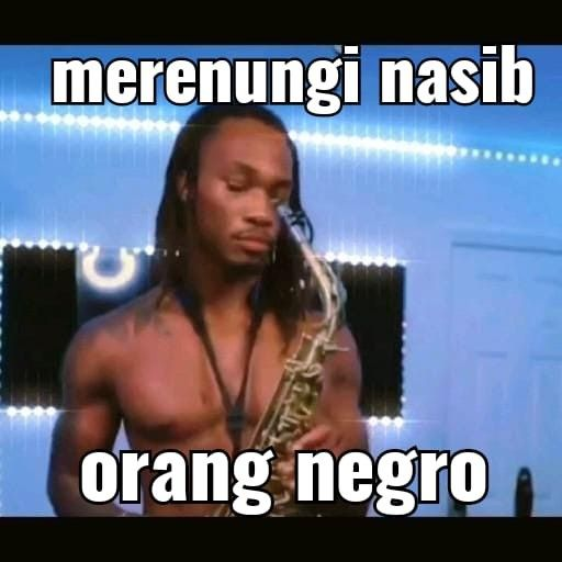 Sticker Maker - sticker orang hitam