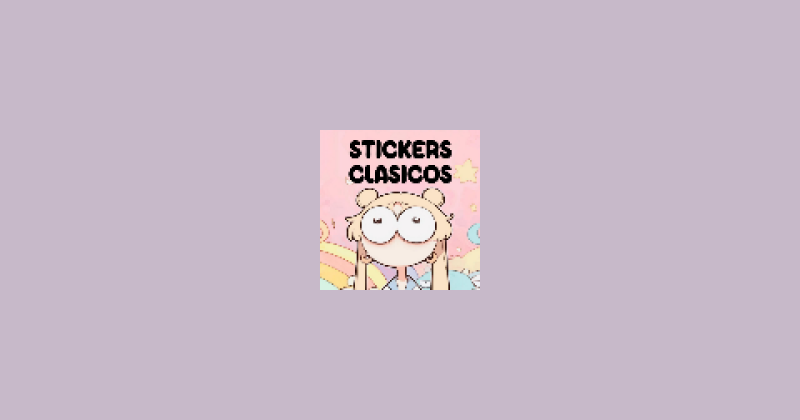 Sticker Maker - Stickers clásicos 💜🍭