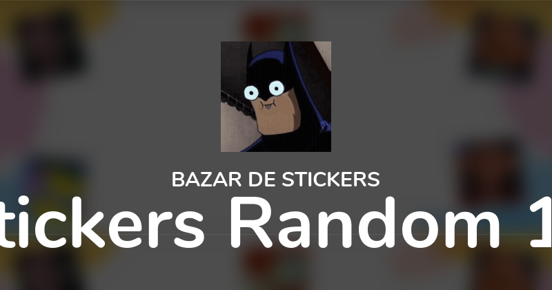 Sticker Maker - Stickers Random 16