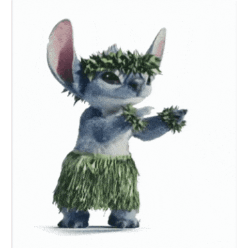 Sticker Maker - Stitch animado