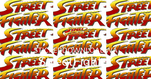 Sticker Maker - StreetFighter