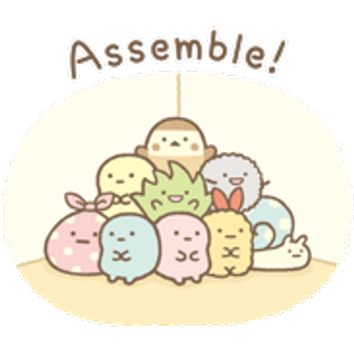 Sticker Maker - Sumikko Gurashi Tapiocas and Friends