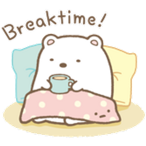 Sticker Maker - Sumikko Gurashi Tapiocas and Friends