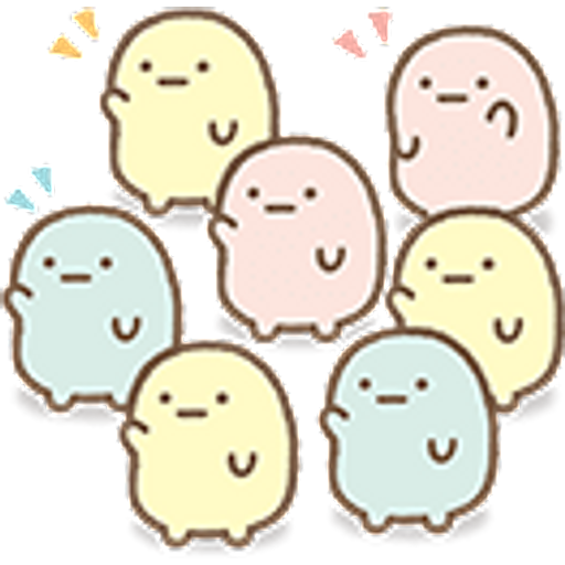 Sticker Maker - Sumikko Gurashi Tapiocas and Friends