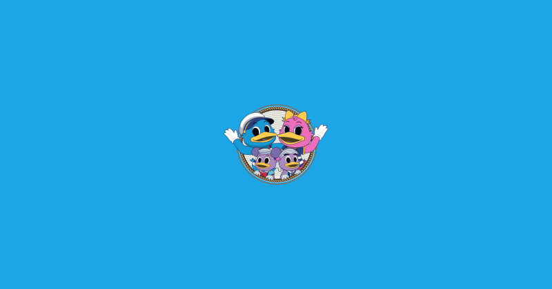 Sticker Maker - Captain Quack & Fam
