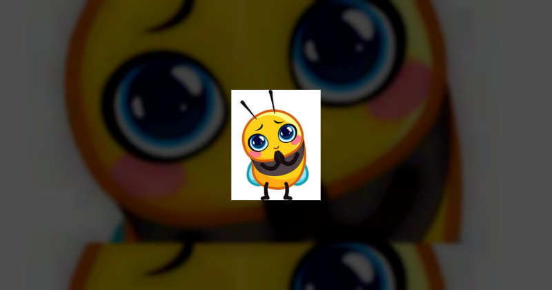 Sticker Maker - Sweety Bee The Beest