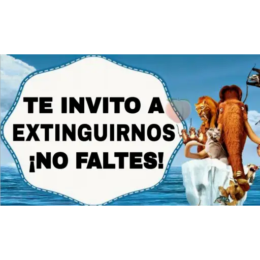 Sticker Maker - Te invito, no faltes
