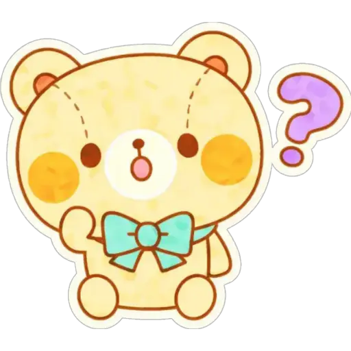 Sticker Maker - Teddy ?Osito