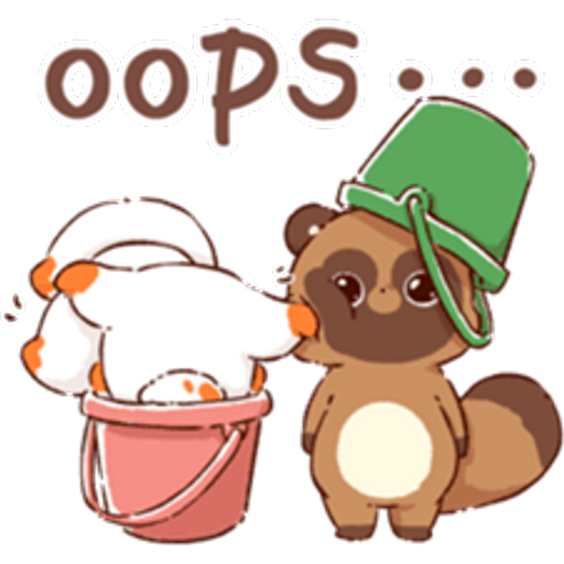 Sticker Maker - TENKO and PONKICHI Vol1 Part2