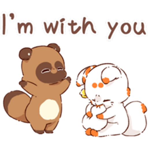 Sticker Maker - TENKO and PONKICHI Vol1