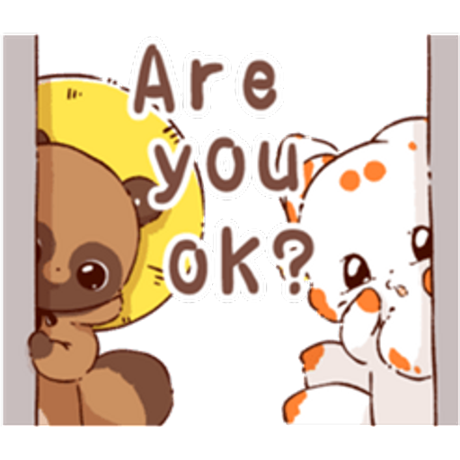 Sticker Maker - TENKO and PONKICHI Vol1