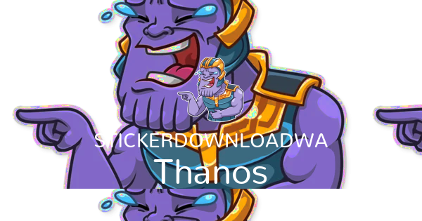 Sticker Maker - Thanos