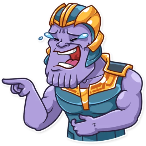 Sticker Maker - Thanos