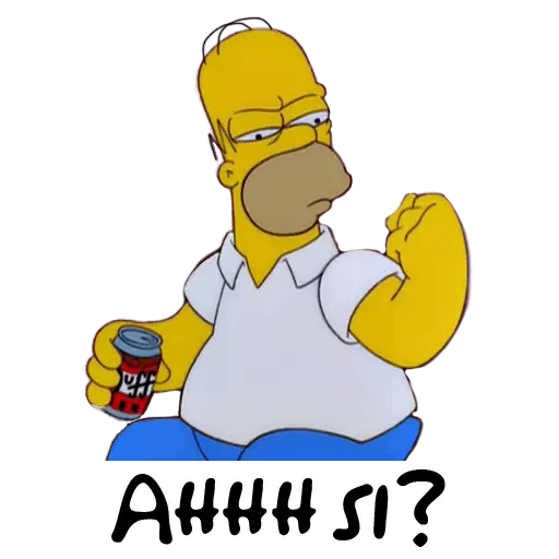 Sticker Maker - The Simpsons 3
