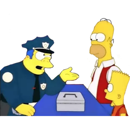 Sticker Maker - The Simpsons 7