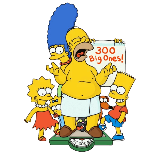 Sticker Maker - The Simpsons