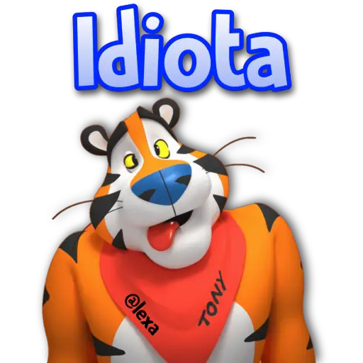 Sticker Maker - ?Tigre Tony