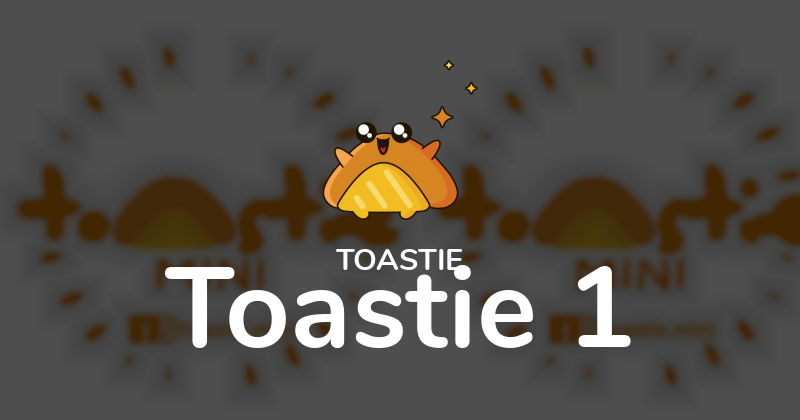 Sticker Maker - Toastie 1