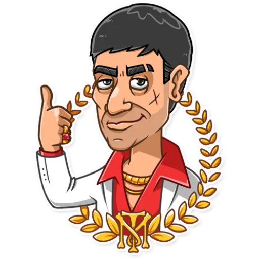 Sticker Maker - Тони Монтана